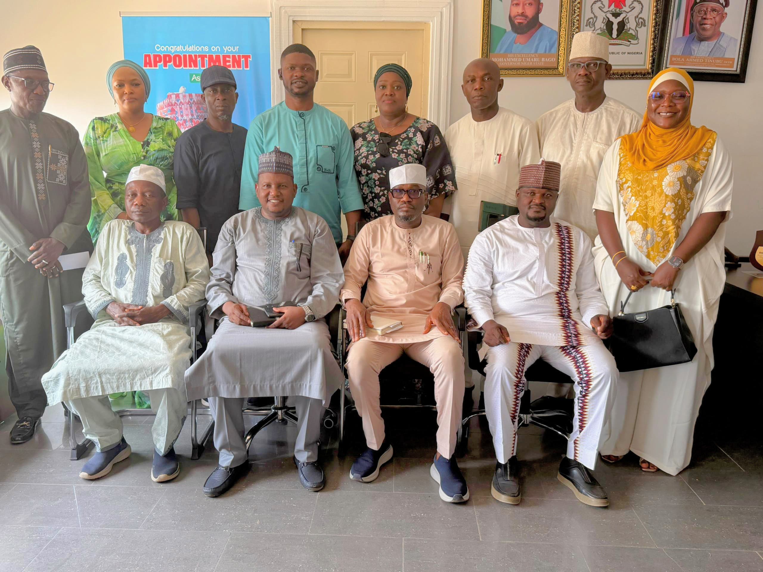 NLA Pays Courtesy Visit to Niger Commissioner for Information and ...